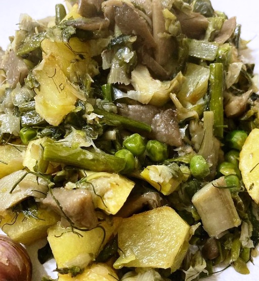 Frito mallorquín vegano